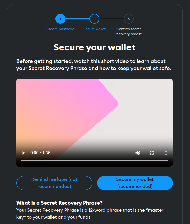 Metamask: Step-by-step Instructions