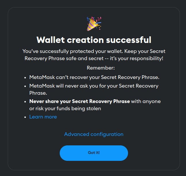 Metamask: Step-by-step Instructions